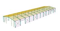 China Custom Modern Prefabricated Steel Structure For Workshop Office House Supermarket for sale