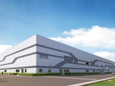 China Modern Prefab Warehouse Building Workshop Industrial Commercial Fabrication Hall for sale
