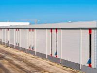 China Prefabricated Modular Industry Iron Structure Fabrication Structural Hangar Warehouse Building for Workshop for sale
