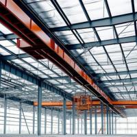 China Q235B Q355B ASTM A36 Prefab Steel Frame Building For Warehouse Workshop Custom Design for sale
