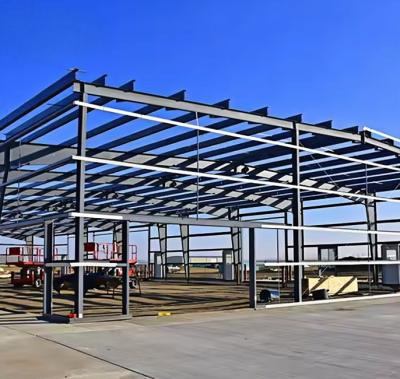 China Prefab Storage Shed Steel Structure Warehouse Construction Prefabricated Steel Warehouse Workshop Building Warehouse Workshop for sale