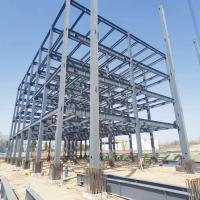 China Prefab Steel Structure Workshop Industrial Design Style For Hall Workshop Factory for sale