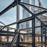 China Strong Strength Steel Structure Prefab Steel Frame Buildings Modular for sale