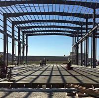 China Portal Frame Specs Metal Structure Building Powder Coated Steel Surface for sale
