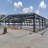 China High End Steel Structure Warehouse Custom Prefabricated For Industrial Commercial for sale