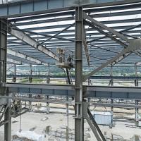 China Pre Engineered Steel Workshop Light Gauge Portal Frame For Workshops Plants for sale