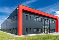 China Prefabricated Steel Mall Building Portal Frame Q235B Q355B for sale