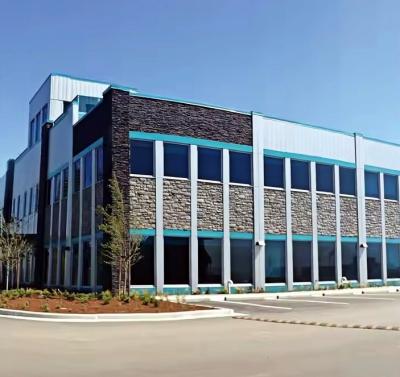 China Prefabricated Steel Mall Building Portal Frame Q235B Q355B for sale