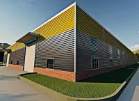 China Large Span Modern Steel Frame Building with 50 Years Using Life and Portal Frame Structure for Industrial Workshop for sale