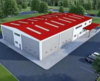 China Q235B Q355B Prefabricated Industrial Steel Buildings Warehouse For Hall And Workshop for sale