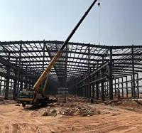 China Custom Modern Prefabricated Steel Structure For Workshop Office House Supermarket for sale