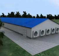 China Seismic Wind Resistant Steel Frame Building For Industrial Warehouse Workshop Use for sale