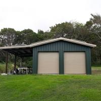 China Q355B Prefabricated Steel Garage Portal Frame For Storage for sale