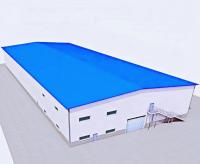 China Custom Steel Structure Warehouse Modern Commercial For Industrial Garage Shed Storage for sale
