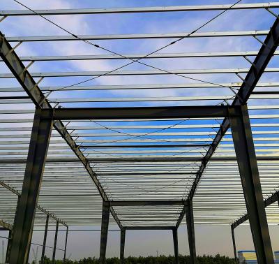 China Custom Span Prefabricated Steel Structure Mezzanine Building For Multi-Functional Use for sale