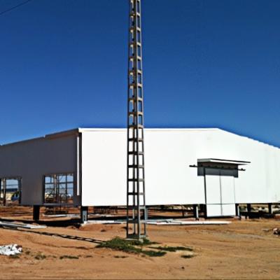China High Strength Prefabricated Steel Structure Lightweight High Spans For Warehouse for sale