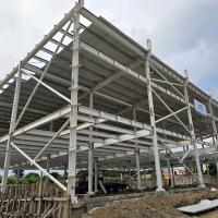 China ASTM AISC AWS Steel Structure Fabrication High Strength Low Alloy Custom Formability for sale