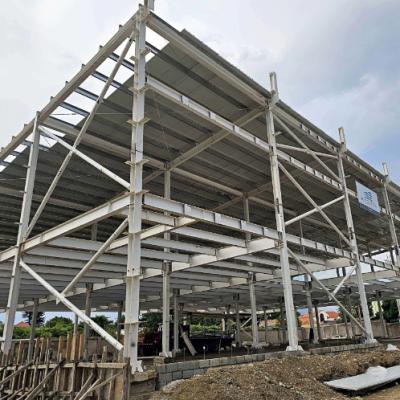 China ASTM AISC AWS Steel Structure Fabrication High Strength Low Alloy Custom Formability for sale