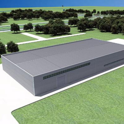China Durable 200mm Insulation Thickness ASTM Certified Prefabricated Steel Structure for sale