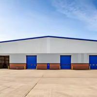 China Wind Load Resistant Prefabricated Steel Structure with Q355B Material for Rapid Assembly Industrial Buildings for sale