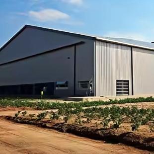 China Q235B Galvanized Steel Construction Buildings Warehouse Shed For Industrial Buildings for sale