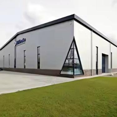 China Prefab Steel Structure Construction Vegetable Workshop Steel Structure Office Villa Building for sale