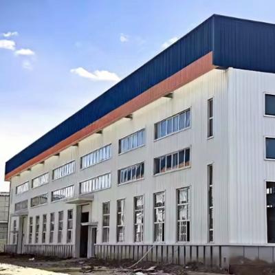 China Multi Story Hotel Office Steel Structure Building Fast Install Prefabricated Construction for sale