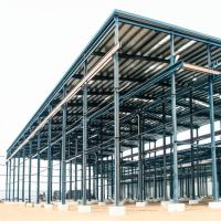 China Prefabricated Steel Structure Fabrication Industrial Design Warehouse Commercial for sale