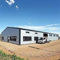 China Hot Dip Galvanized Steel Components Prefab Warehouse Building Weather Proof H Beam Column for sale