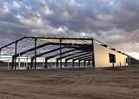 China Via Steel Frame Building Custom Color Matching Energy Sector Facilities for sale