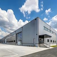 China Sandwich Panel Steel Structure Fabrication Industry Leading Performance Hot Dipped Galvanized for sale