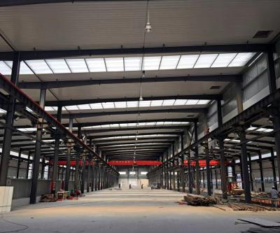 China Prefabricated Portal Steel Structure Building Large Span Factory Warehouse Construction for sale