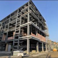 China Sandwich Panel High Rise Steel Frame Building Fast Build For Living for sale