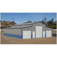 China Prefabricated Steel Garage Q355B Portal Frame For Storage for sale
