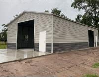 China Prefabricated Steel Garage Q355B Portal Frame For Storage for sale