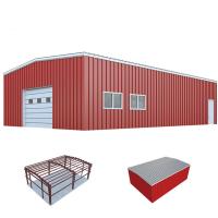 China Prefabricated Steel Garage Q355B Portal Frame For Storage for sale