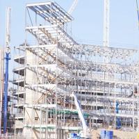 China Steel Structure Prefab Warehouse Building Anti Rust For Logistics Storage Living for sale
