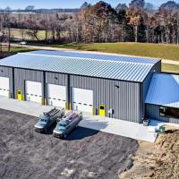 China Economic Prefabricated Workshop Prefab Steel Structure Farm Storage Warehouse Metal Building for sale