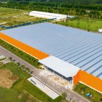 China Prefabricated Steel Structure Logistics Workshop Industrial Building Commercial Building Steel Structure Warehouse for sale