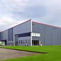 China Prefabricated Steel Structure Logistics Workshop Industrial Building Commercial Building Steel Structure Warehouse for sale