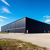 China Prefabricated Steel Structure Logistics Workshop Industrial Building Commercial Building Steel Structure Warehouse for sale