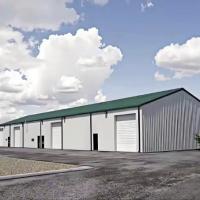 China Prefabricated Steel Structure Logistics Workshop Industrial Building Commercial Building Steel Structure Warehouse for sale