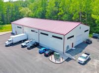 China Robust Steel Structure Workshop with  Anti-Wind Safe Easy Assembly and On-Site Repair Service For Agricultural Machinery Repair for sale