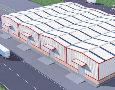 China Fire Resistant 1.5h Fire Rating GB Certified Prefabricated Steel Building for sale