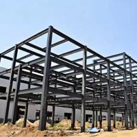 China Heavy Load Steel Structure Prefab Warehouse Metal Workshop Building for Industrial Manufacturing Storage for sale
