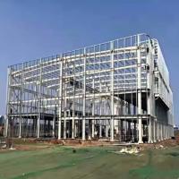 China Heavy Load Steel Structure Prefab Warehouse Metal Workshop Building for Industrial Manufacturing Storage for sale