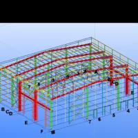 China Heavy Load Steel Structure Prefab Warehouse Metal Workshop Building for Industrial Manufacturing Storage for sale