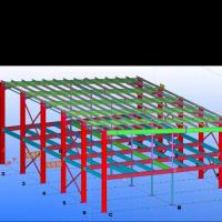 China Heavy Load Steel Structure Prefab Warehouse Metal Workshop Building for Industrial Manufacturing Storage for sale