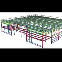 China Quick Build Prefabricated Steel Structure Industrial Shed Metal Warehouse Building with Professional Design for sale