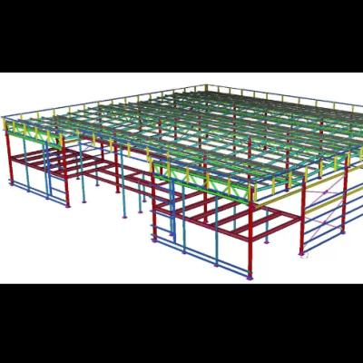 China Quick Build Prefabricated Steel Structure Industrial Shed Metal Warehouse Building with Professional Design for sale